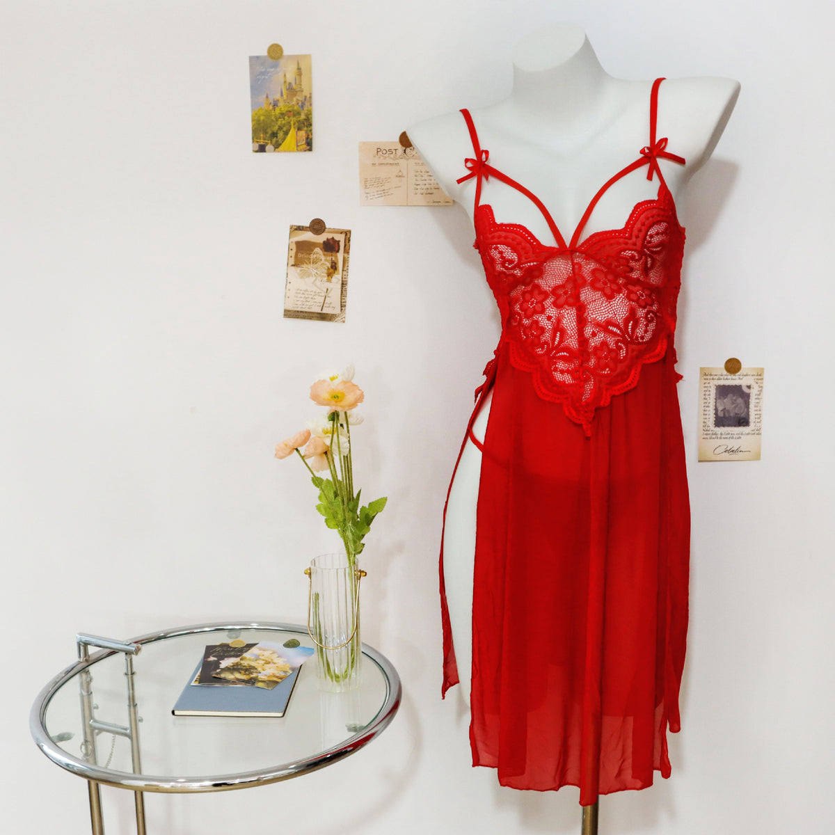 Red Teddy Lingerie – MnE Boutique 27